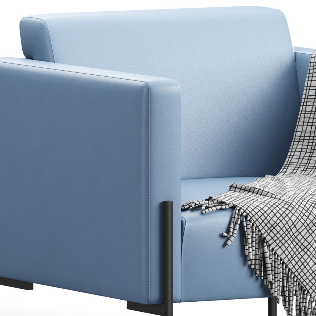 Bosco Chair Land Blue - 3D Model for Corona