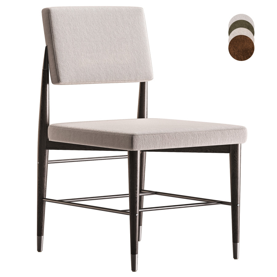 Eli Dining Side Chair - 3D Model for Corona
