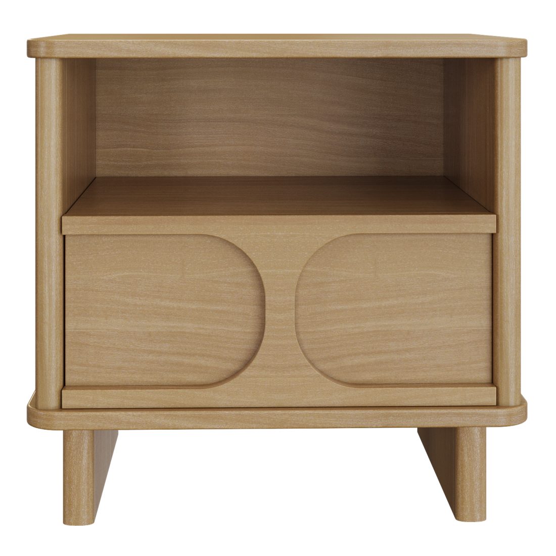 Wes Wood Nightstand From Crate&kids - 3D Model for Corona