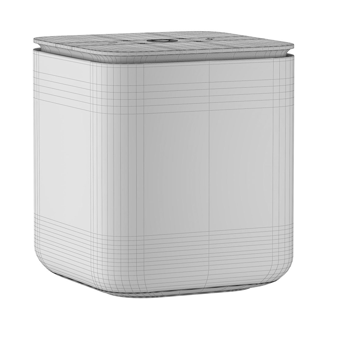 Yandex Station Midi Alice Smart Speaker - 3D Model for VRay, Corona