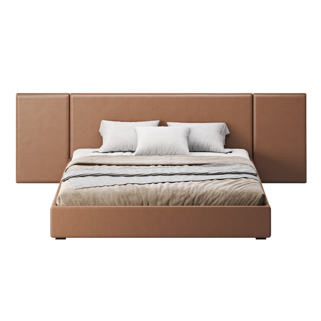 The Extended Momo Bed - 3D Model for Corona