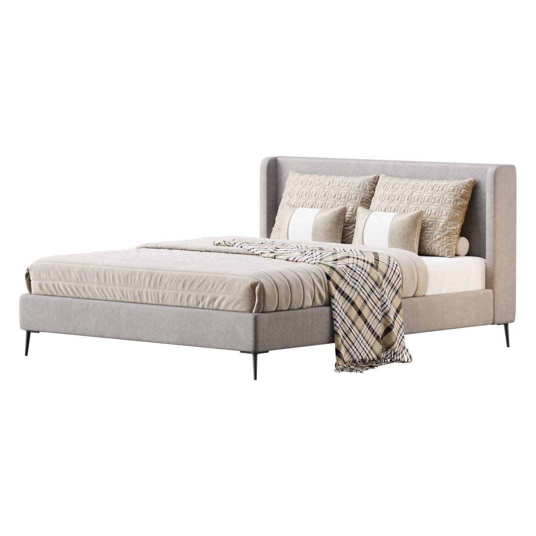 Delavega Bed K14 3D Model for Corona | CGMood