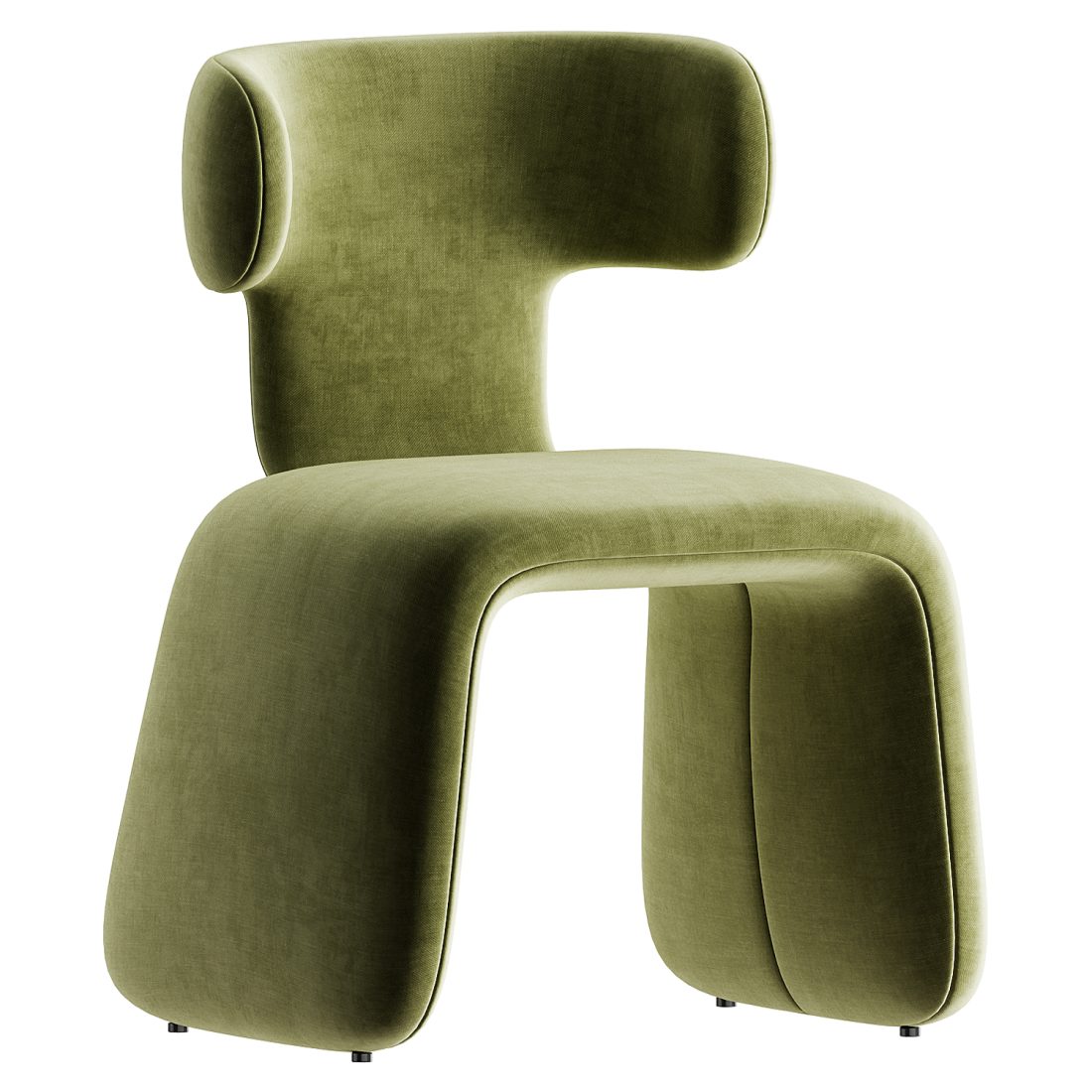 Cid Fiu 22 Inch Dining Chair - 3D Model for Corona