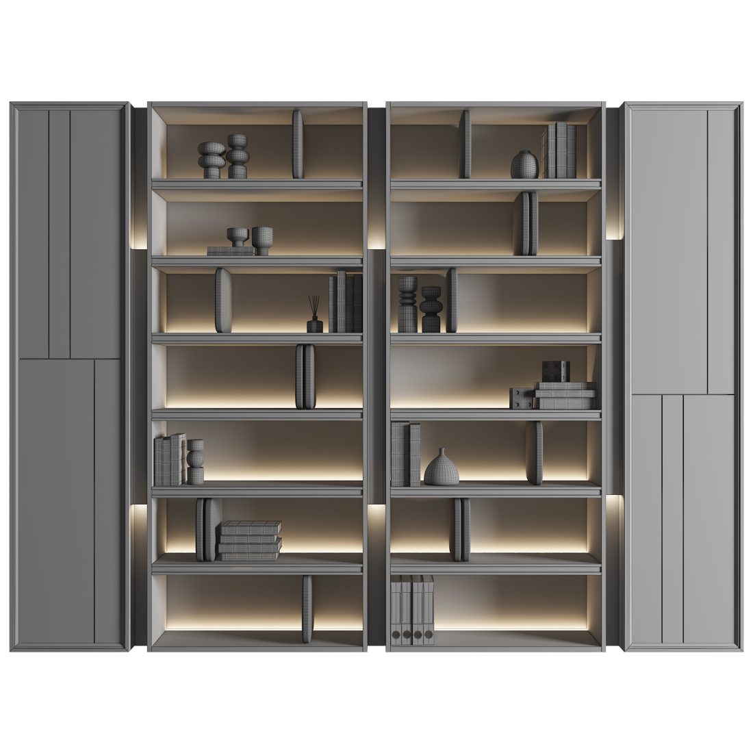 Rack Decor 28 3D Model for VRay, Corona | CGMood