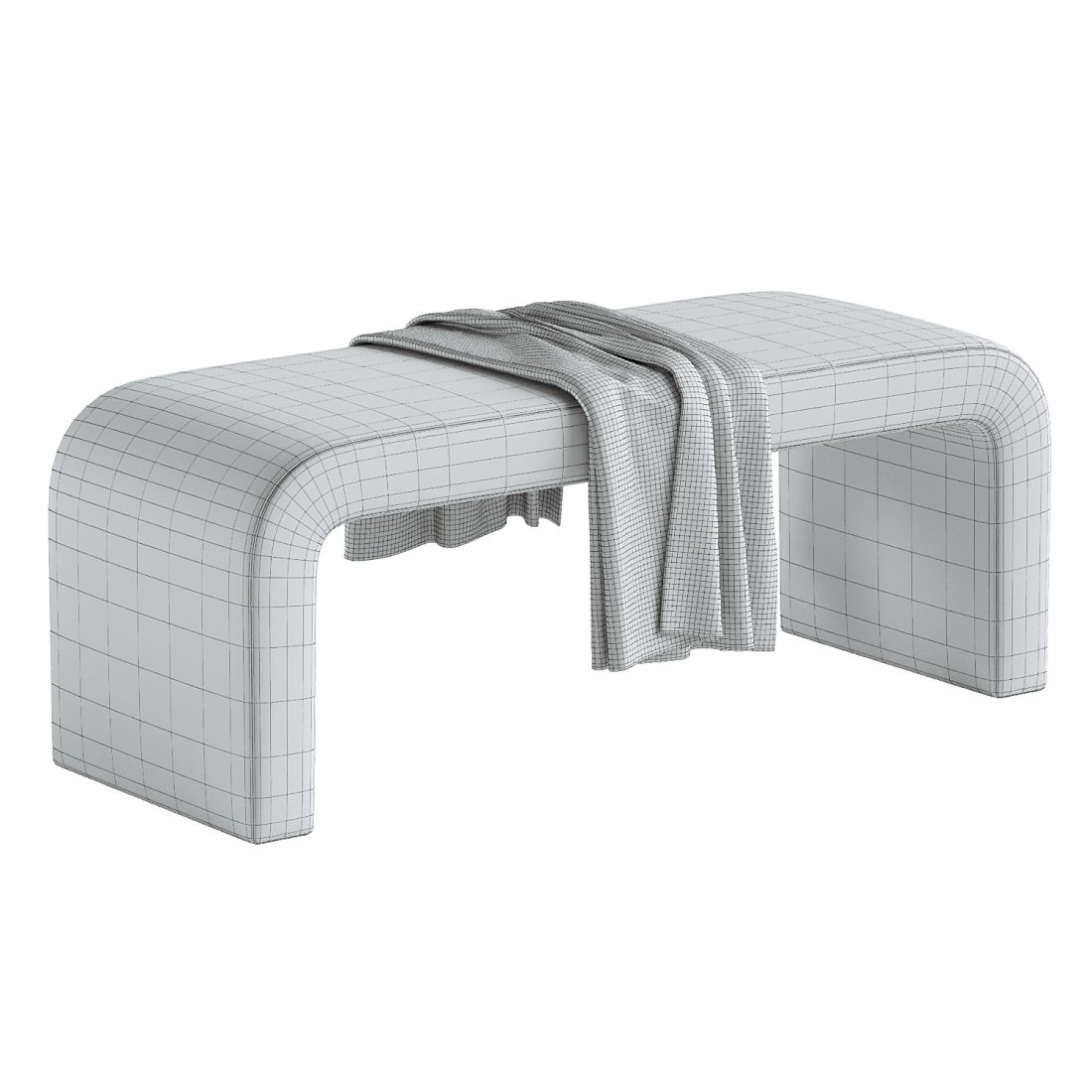 Norm Bench 3D Model for VRay, Corona | CGMood