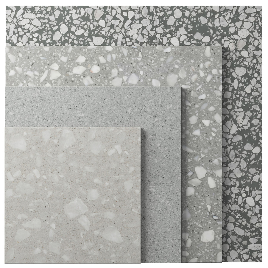 Terrazzo / Material And Tile - Set 02 - 3D Model for VRay, Corona