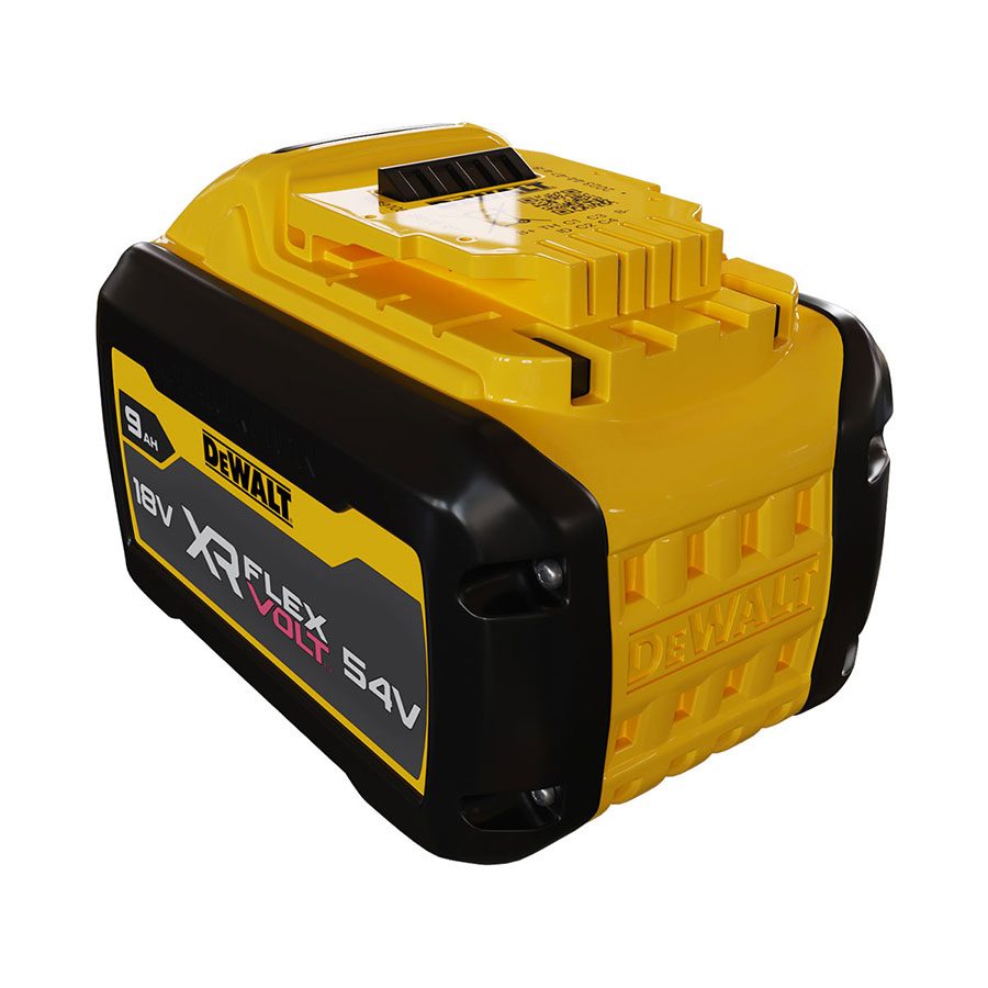 Dewalt 9ah Lithium Ion Battery - 3D Model for Corona