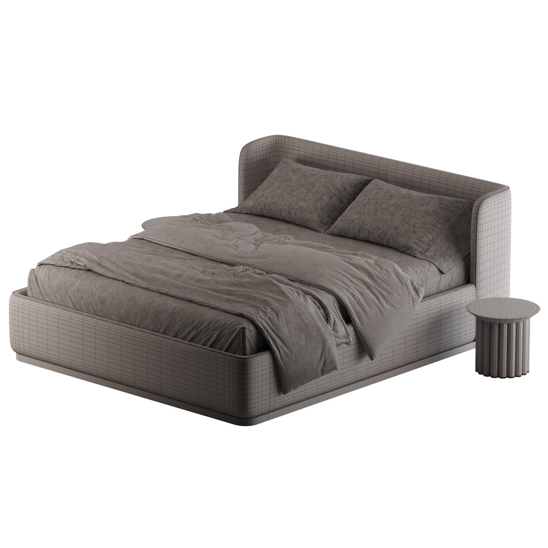 Vibe 1600 Bed - 3D Model for Corona
