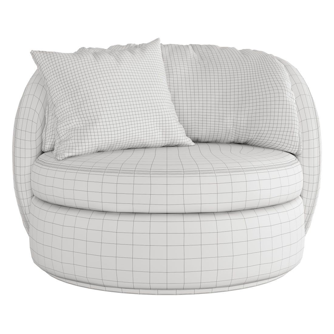 Ronda Swivel Chair 3D Model for Corona | CGMood