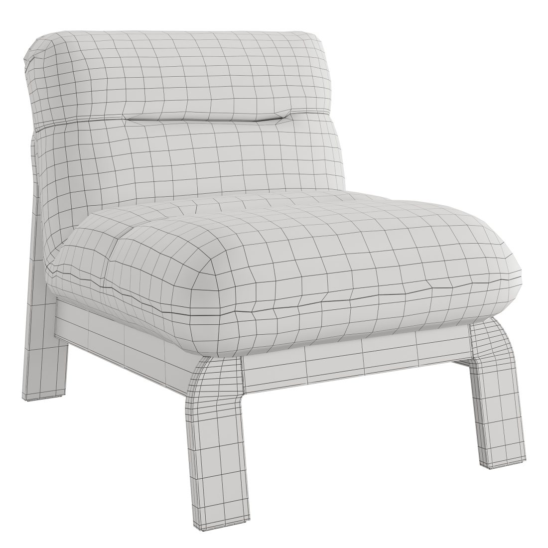 Armchair Talet By La Redoute - 3D Model for Corona