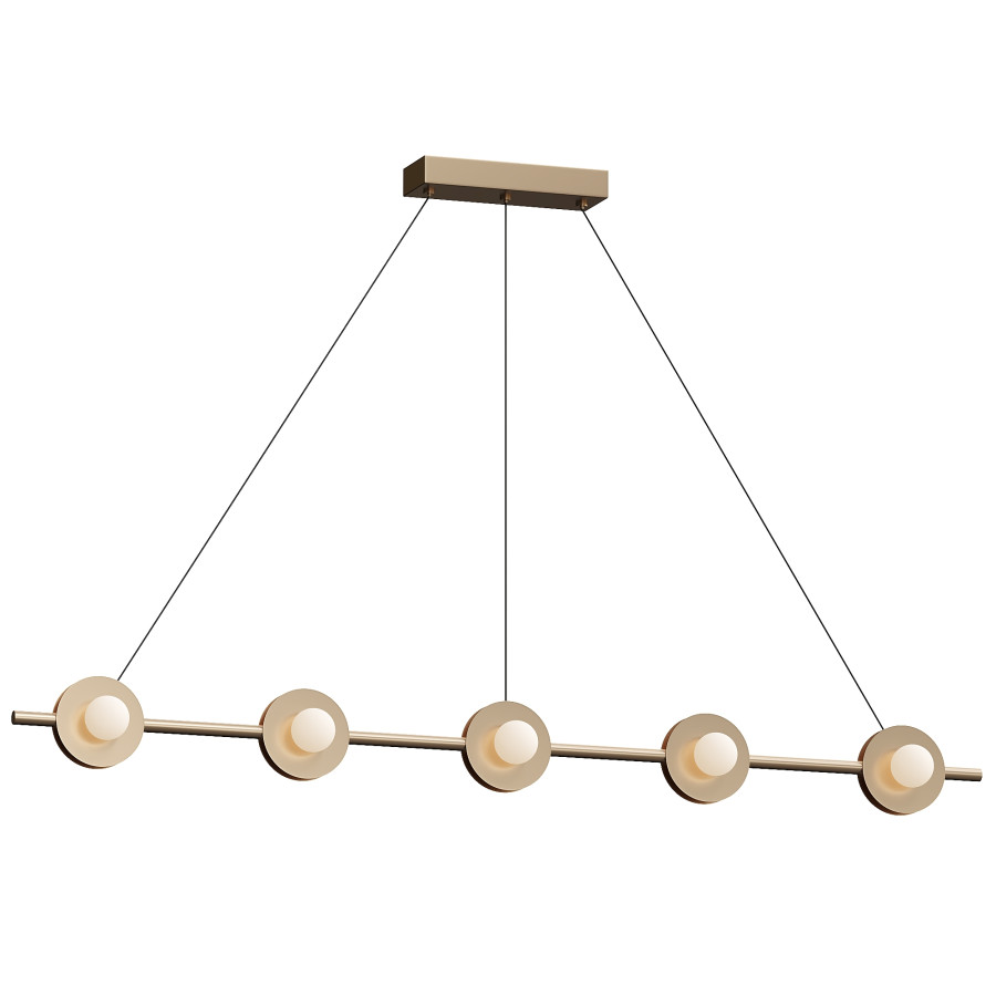 Elixir Led Linear Suspension - 3D Model for Corona