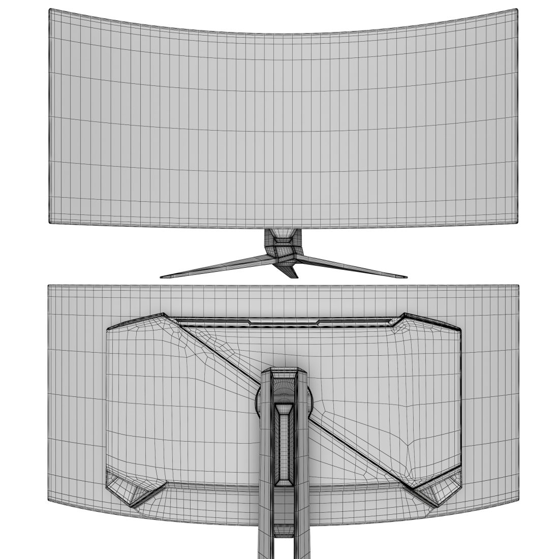Asus Rog Swift Oled Gaming Monitor 39-inch Pg39wcd - 3D Model for VRay ...