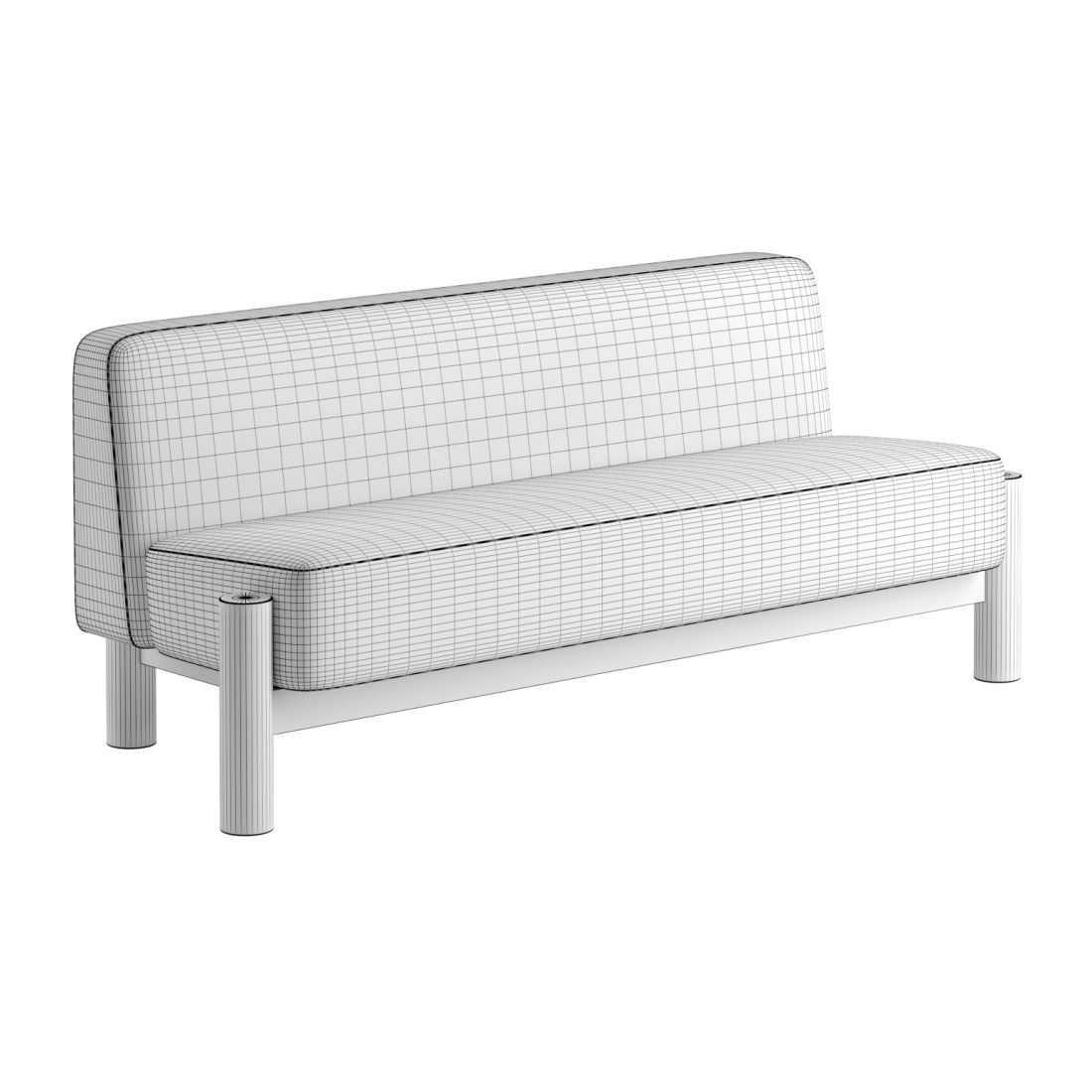 Tribeca Sofa By Matt Castilleja - 3D Model for Corona