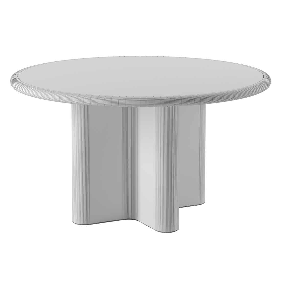 Bonbon Dining Table Round By Miniforms 3D Model for Corona | CGMood