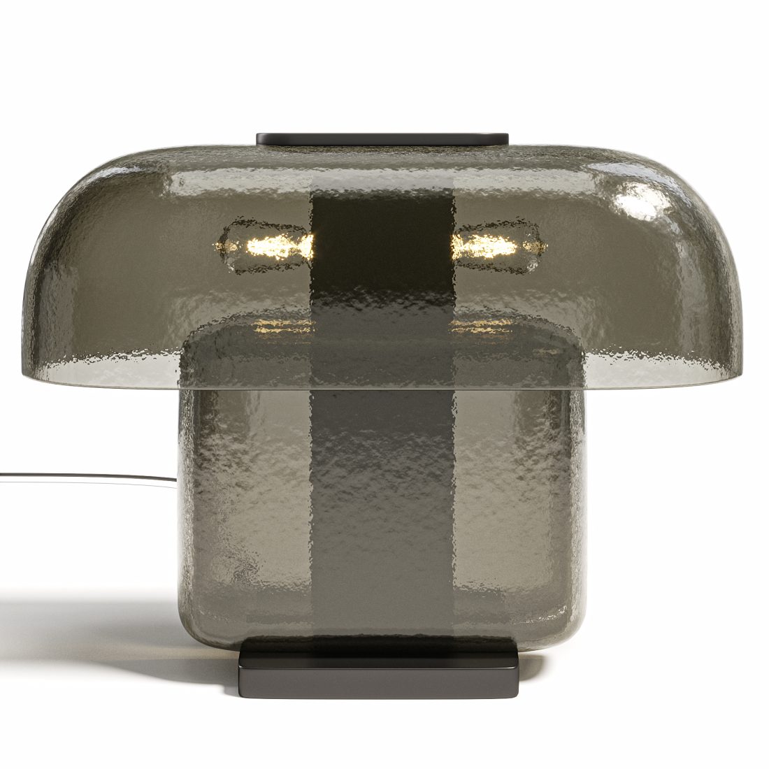 Esca Table Lamp No 1 In Cast Glass - 3D Model for VRay, Corona
