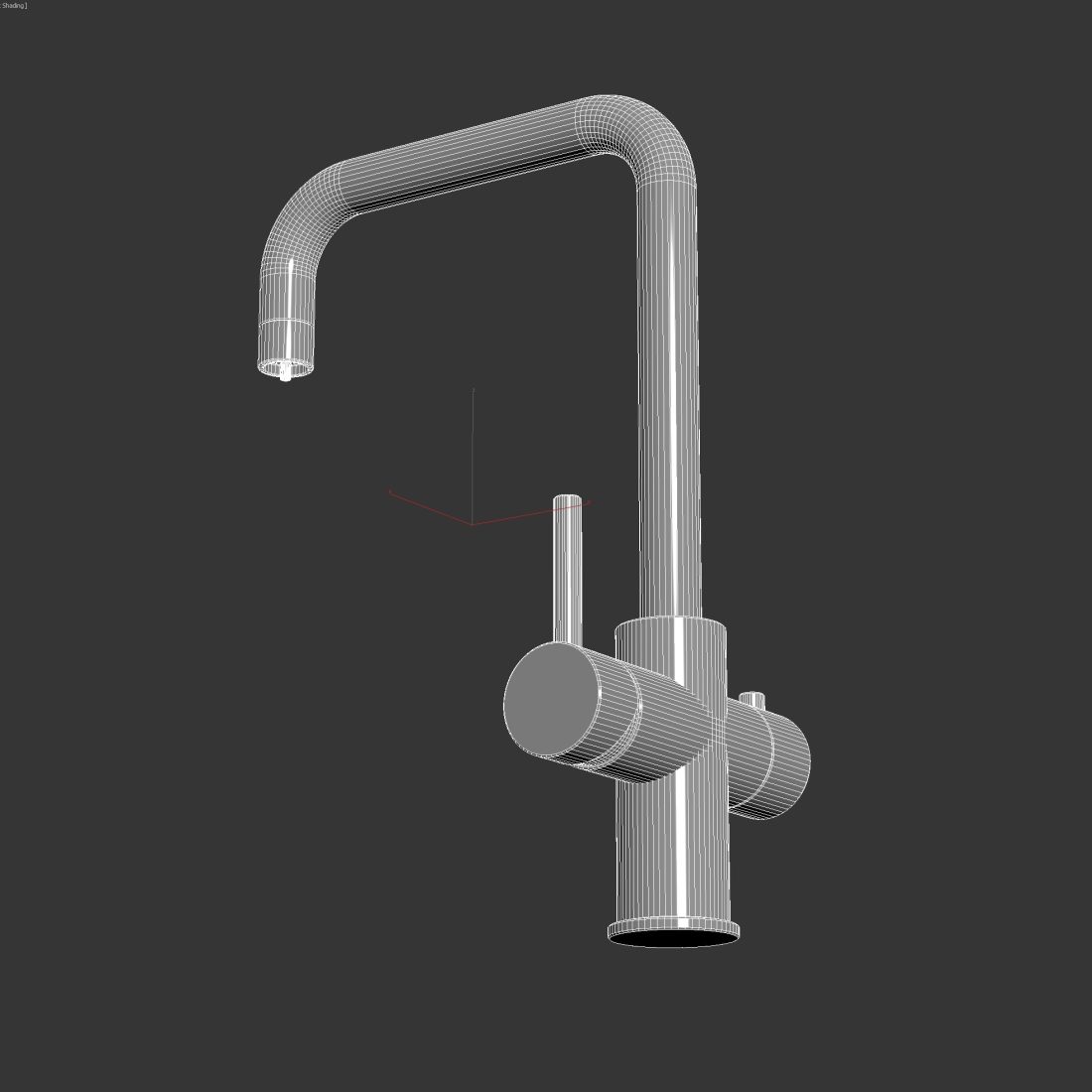 Verana Square Instant Boiling Water Tap 3D Model for Corona | CGMood