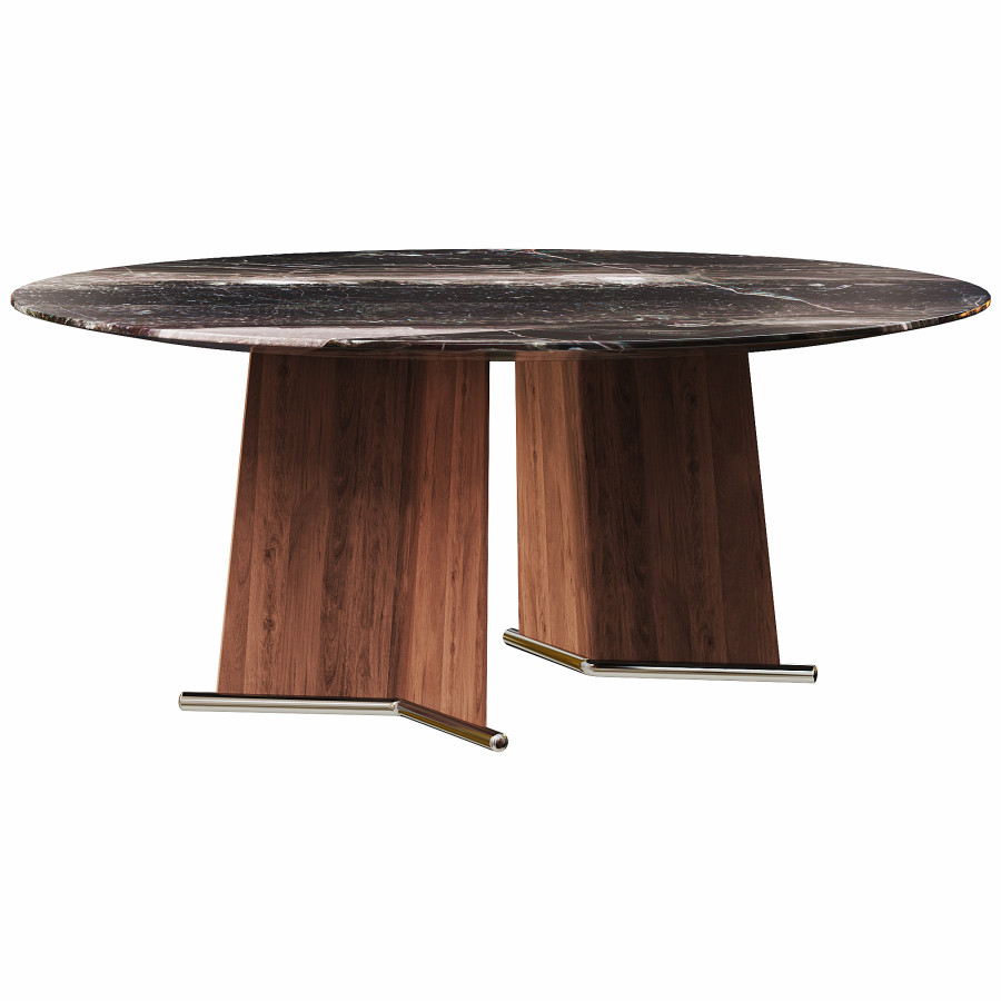 Libra Round Tables By Minotti - 3D Model for Corona