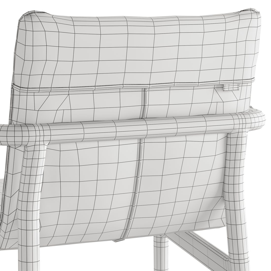 Nabi Chair By Turri - 3D Model for Corona