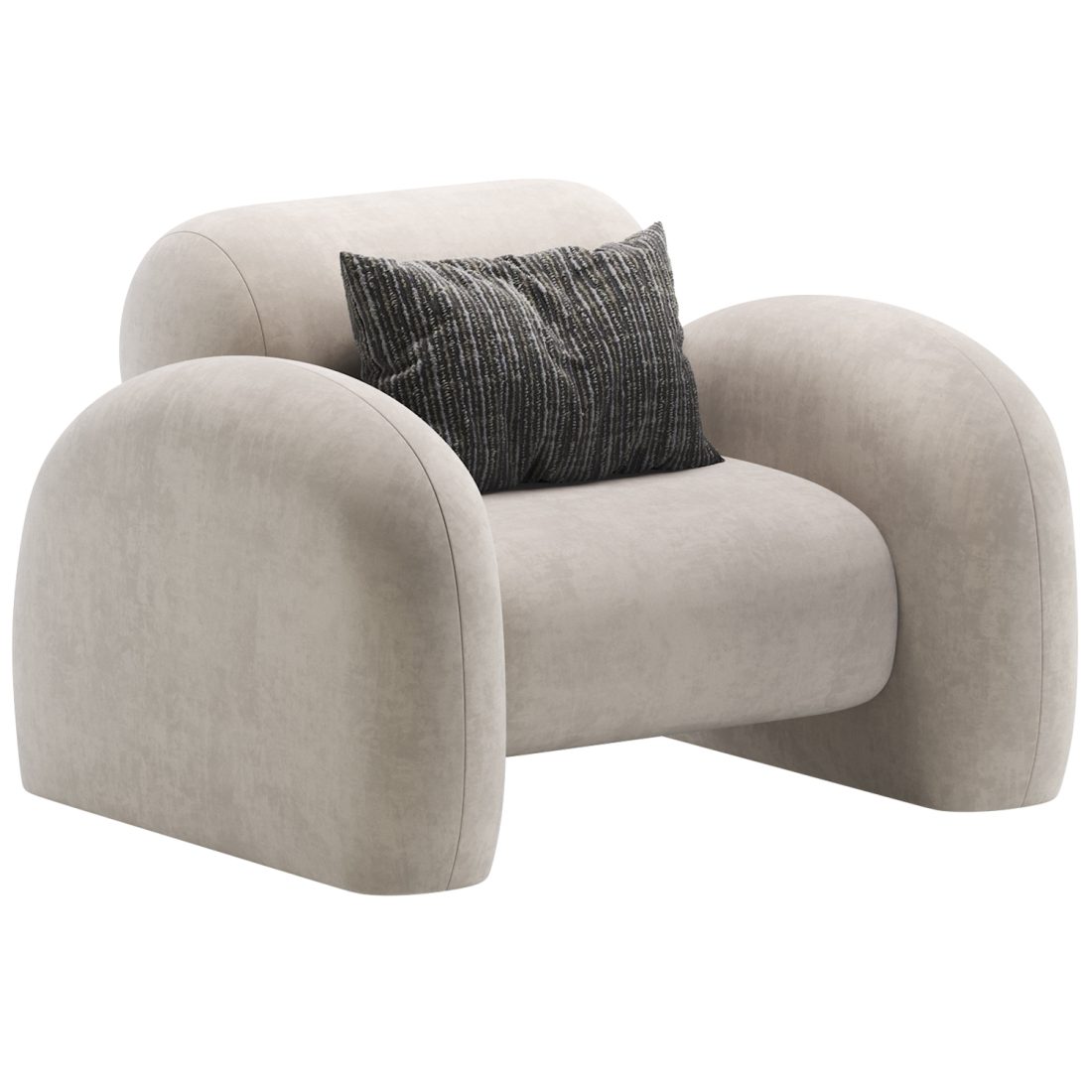 Armchair Dango By Divan.ru 3D Model for Corona | CGMood
