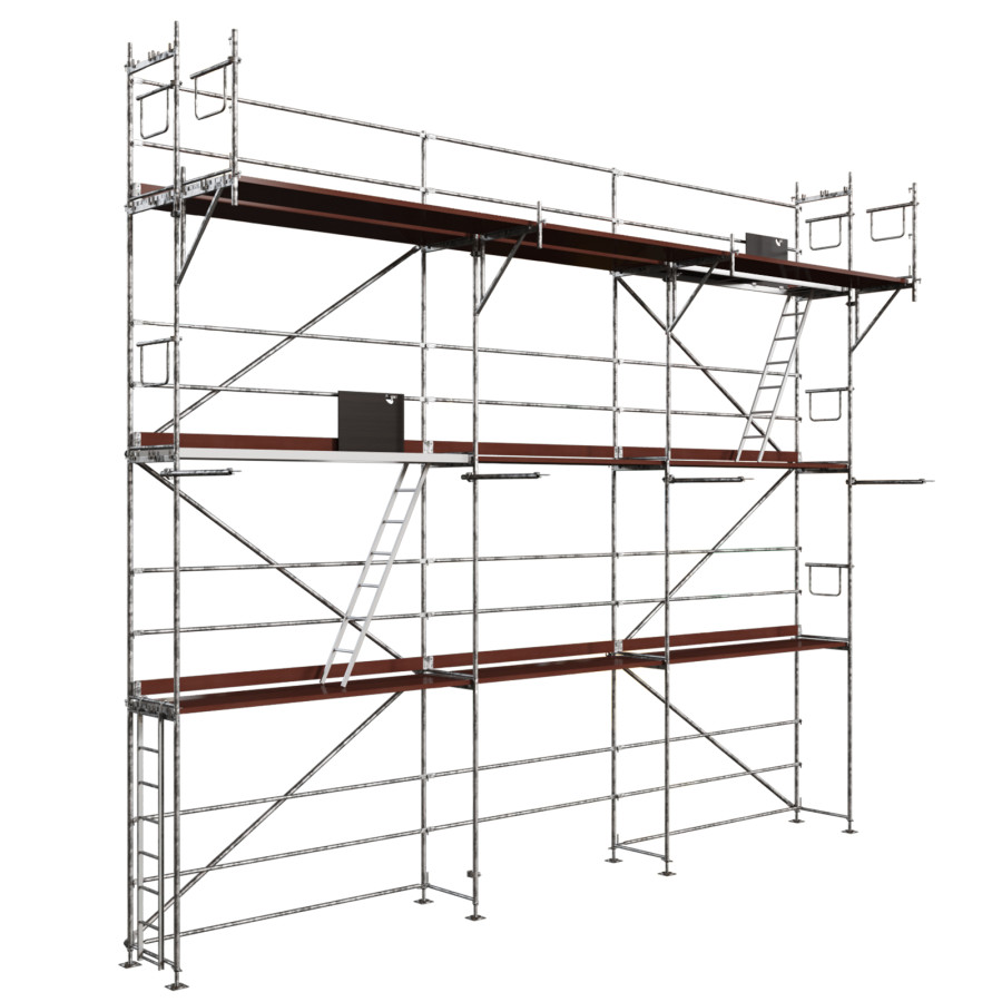 Scaffolding 3D Model for Corona | CGMood