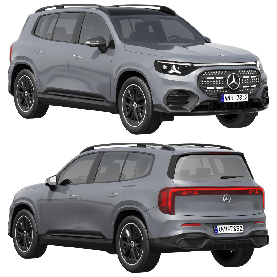 Mercedes-Benz GLB EQ AMG-Line 2027 - 3D Model for Corona