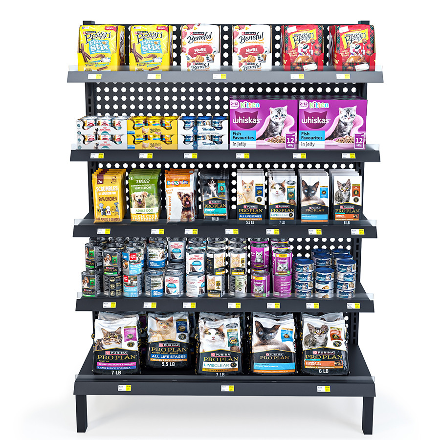 Pet Food Retail Shelf Stand 3D Model For Corona CGMood Pet Food Retail Shelf Stand 3D Model For Corona CGMood