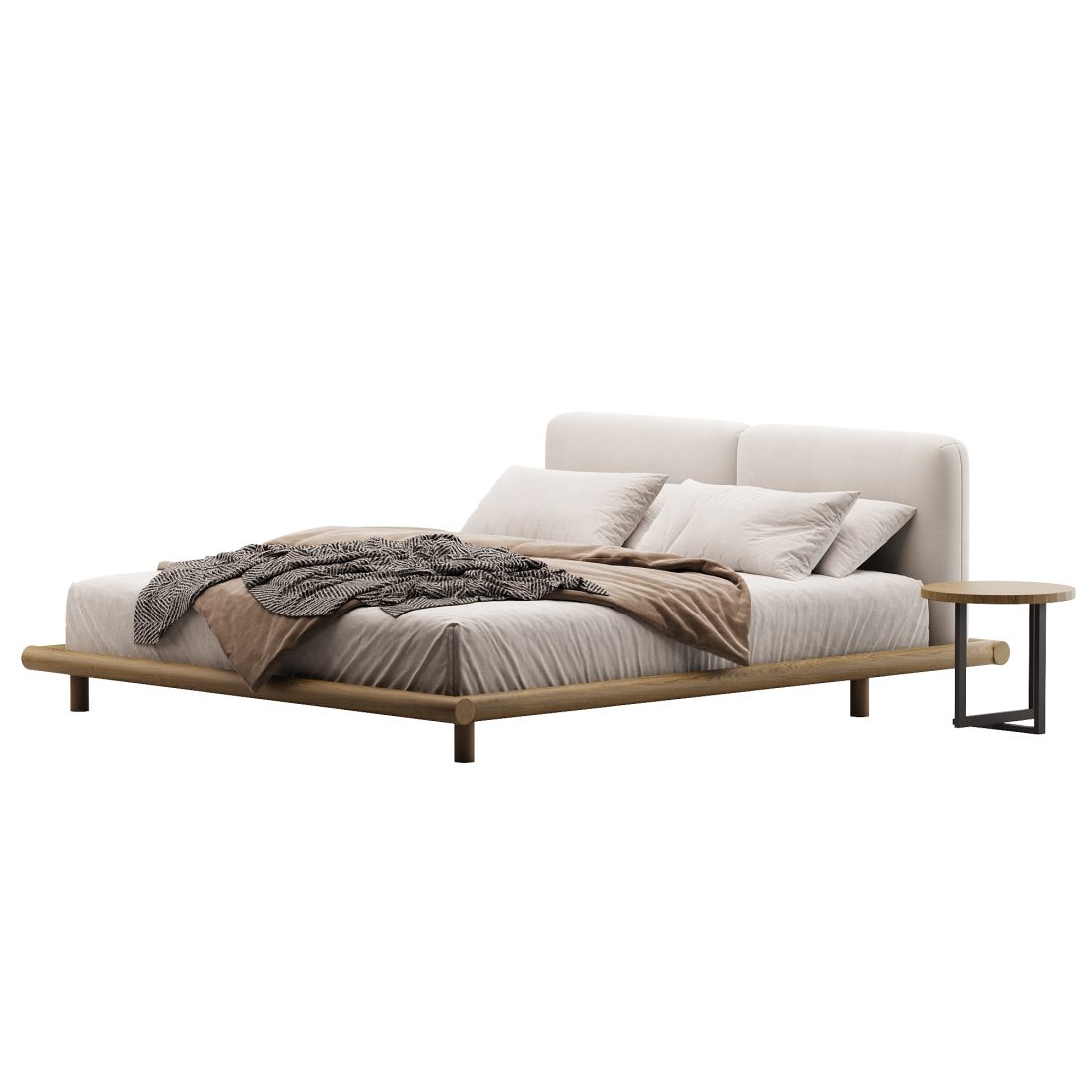 Iro Bed 3D Model for Corona | CGMood