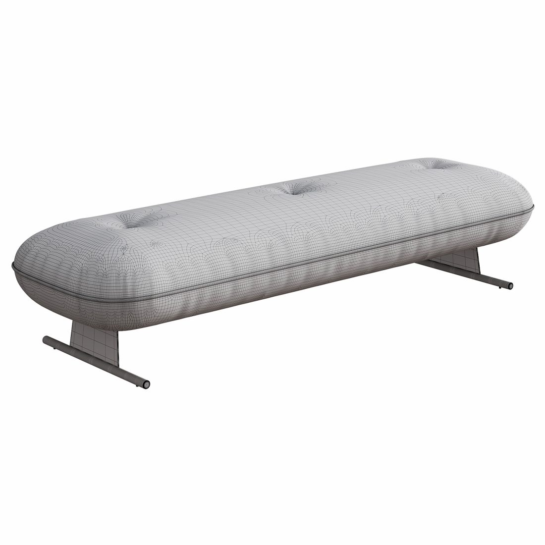 Libra Bench 169 By Minotti - 3D Model for Corona