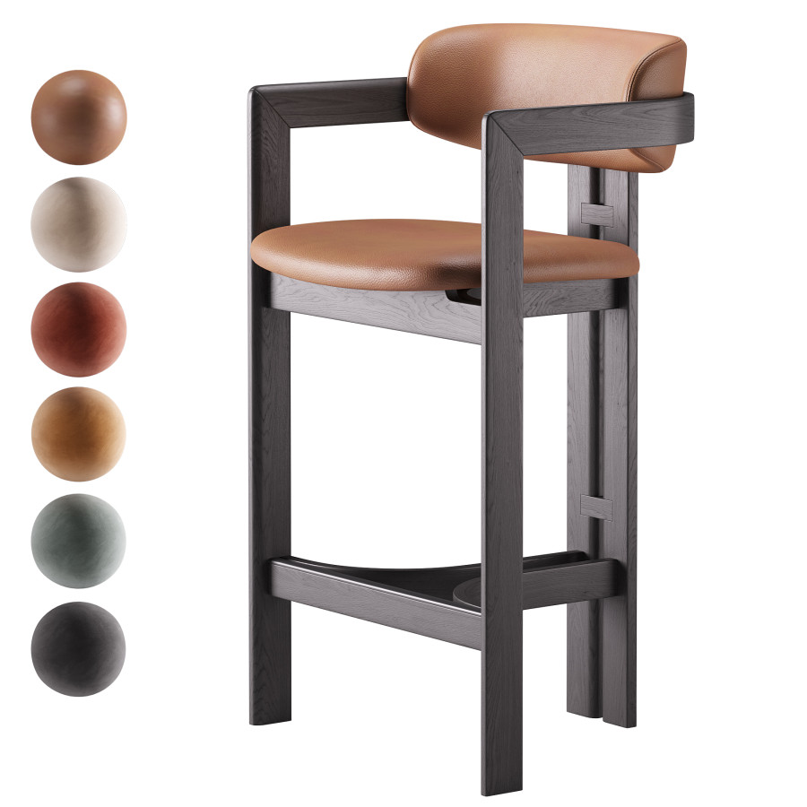 0419 Stool - 3D Model for Corona