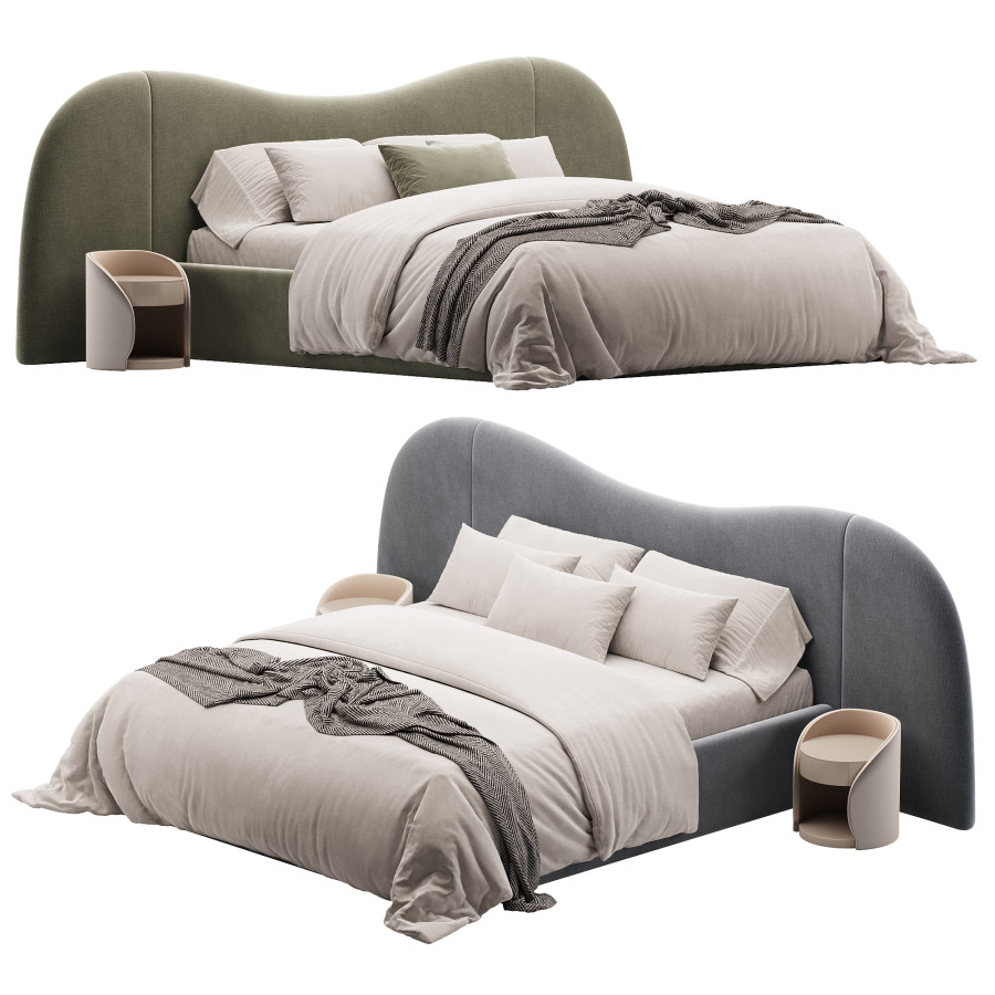 The Extended Savannah Bed - 3D Model for Corona